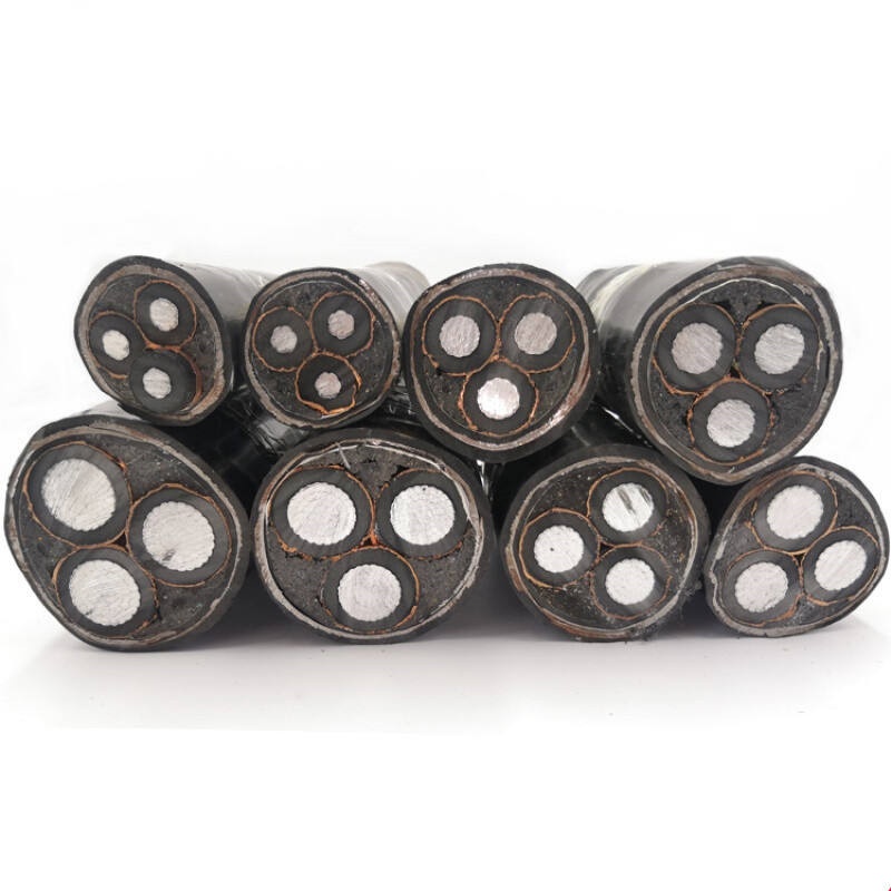 3 Core XLPE Insulated Power Cable with Aluminum Conductor Medium Voltage Armoured Jacket