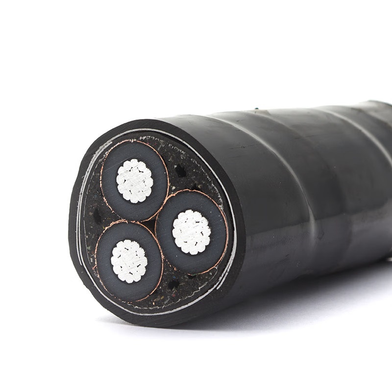 3 Core XLPE Insulated Power Cable with Aluminum Conductor Medium Voltage Armoured Jacket
