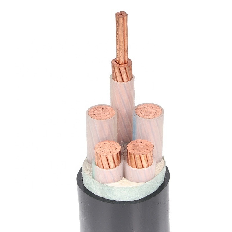4-Core XLPE Insulated PVC Sheath Copper Low Voltage Armoured Underground Power Cable from China ...