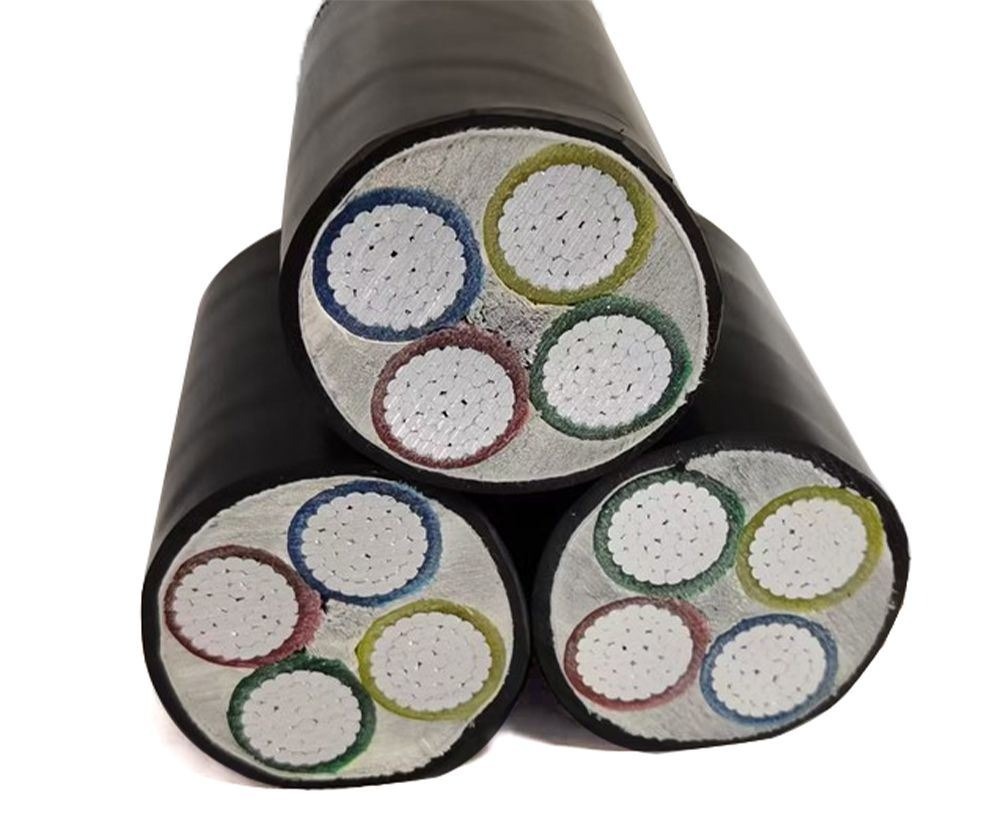 Low Voltage 0.6/1kv Yjlv 4 Core 16mm 25mm 50mm 70mm 95mm 120mm Al XLPE PVC Aluminium Conductor ...